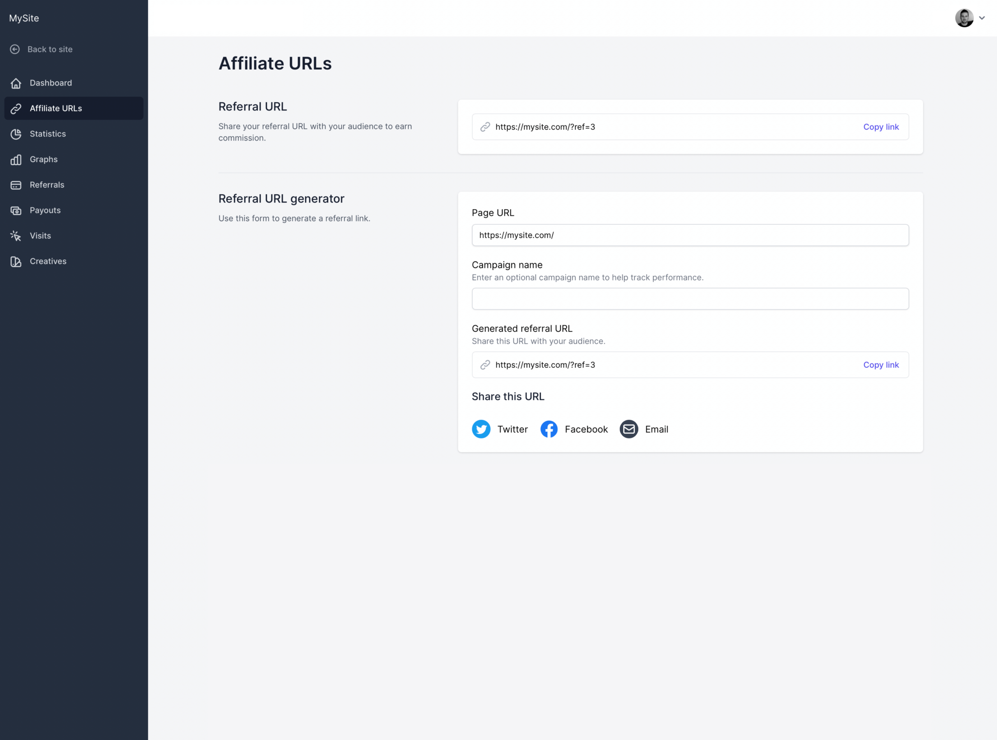 Affiliate Portal - AffiliateWP
