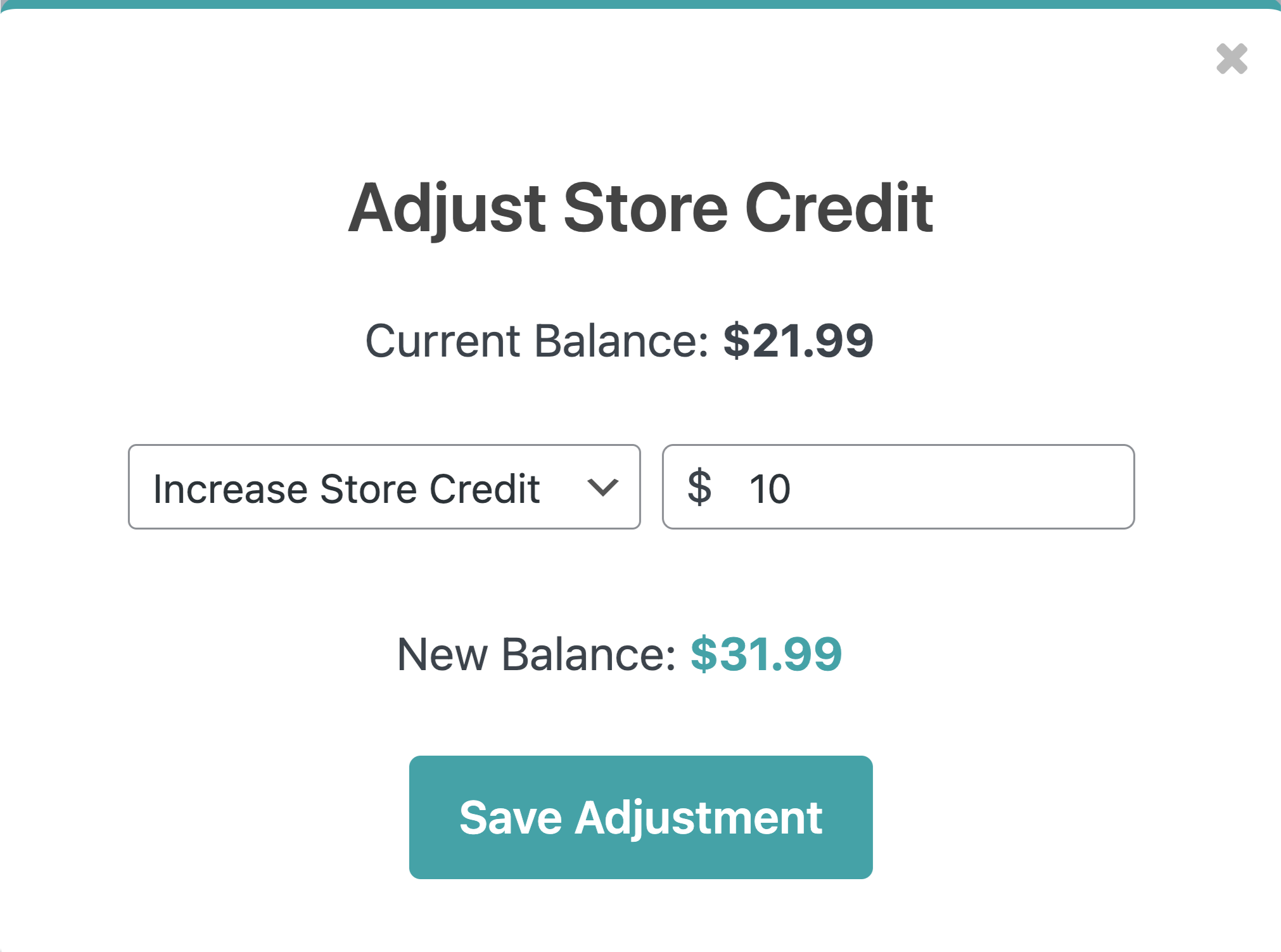 Store Credit - AffiliateWP