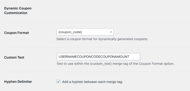 Dynamic coupons - AffiliateWP