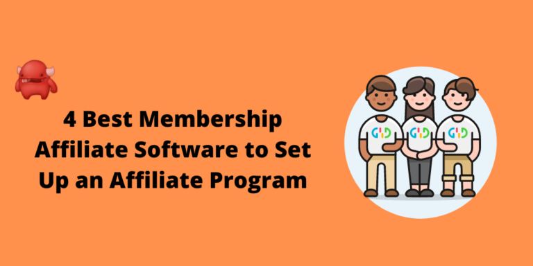 4 Best Membership Affiliate Software to Set Up an Affiliate Program