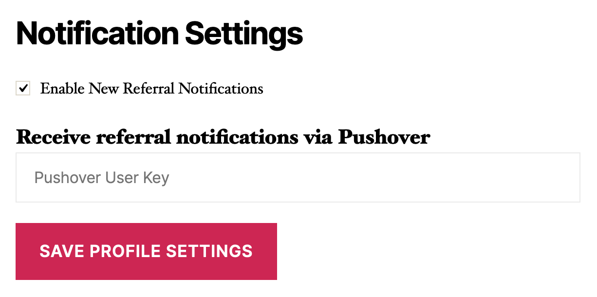 Pushover Notifications Installation and Usage - AffiliateWP