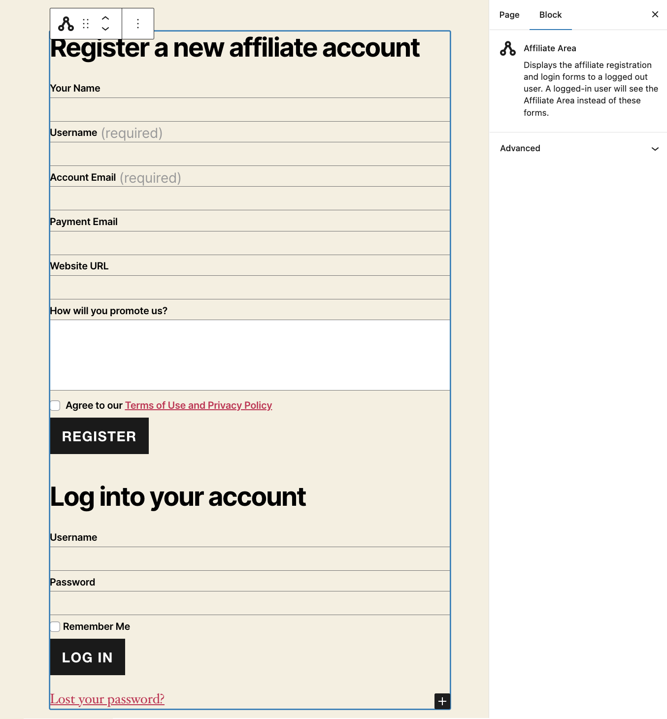 How to Customize the Affiliate Registration Form - AffiliateWP