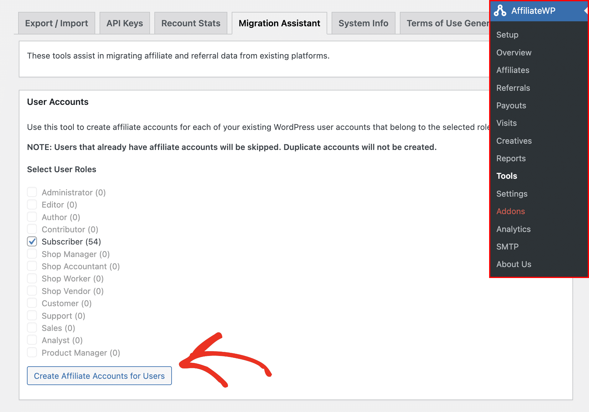 Adding New Affiliates - AffiliateWP