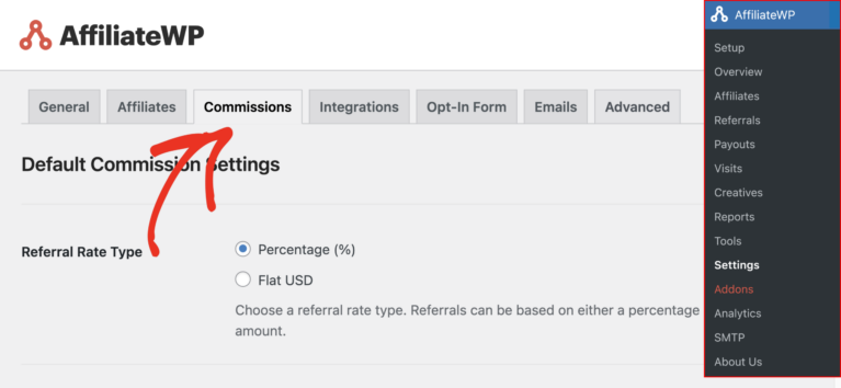 Multi-Tier Commissions addon - AffiliateWP