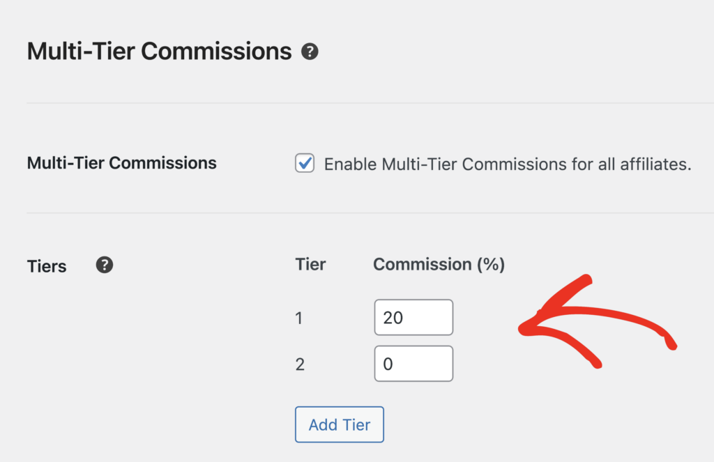 Multi-Tier Commissions Installation and Usage - AffiliateWP