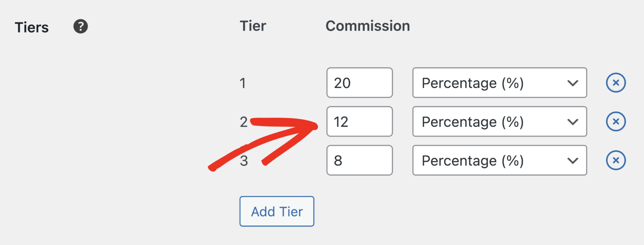 Multi-Tier Commissions addon - AffiliateWP