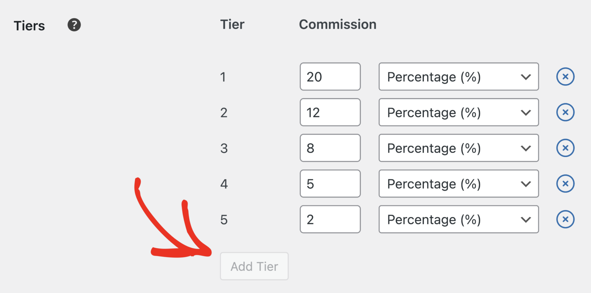 Multi-Tier Commissions addon - AffiliateWP