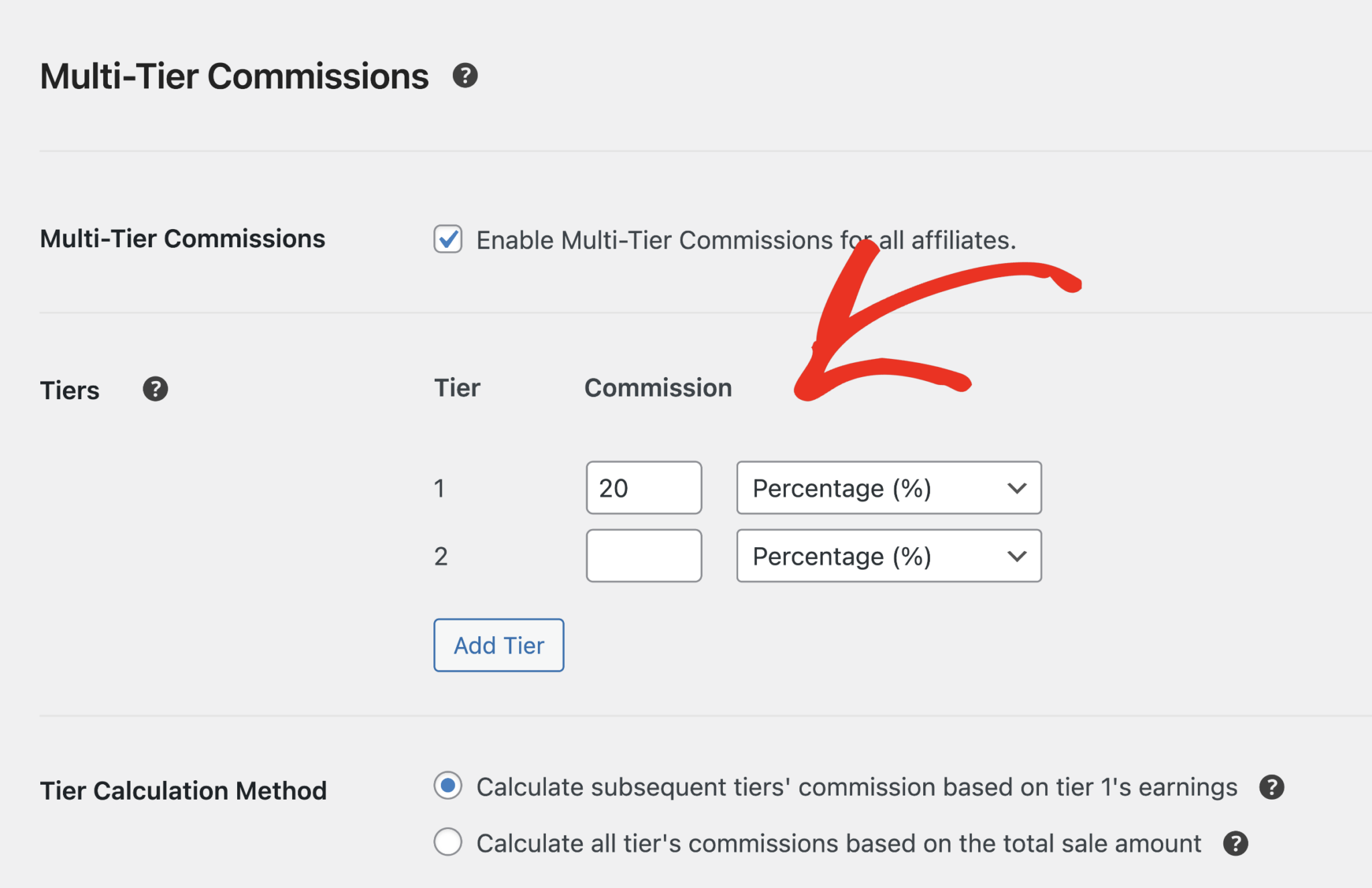 Multi-Tier Commissions Installation and Usage - AffiliateWP