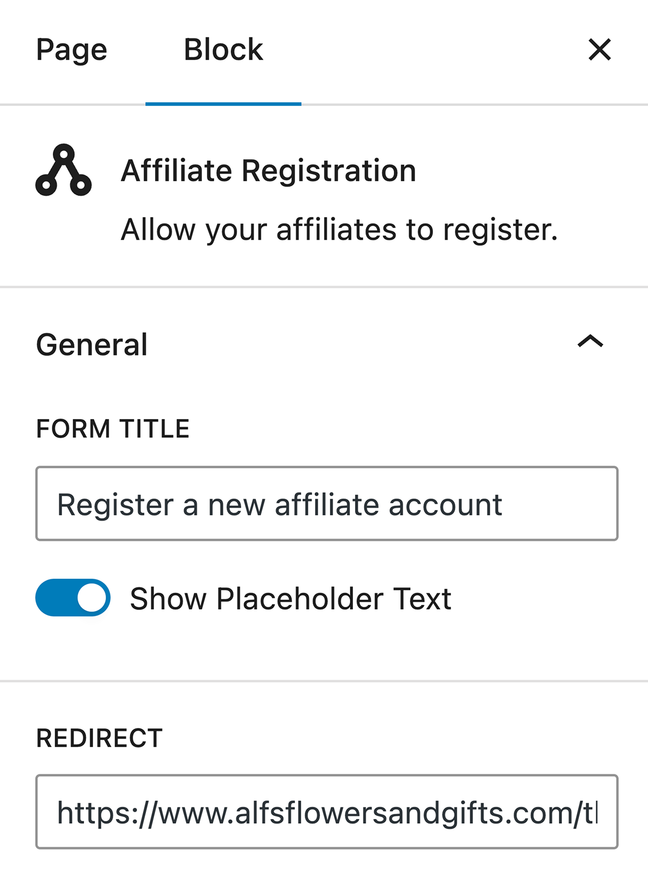 Affiliate Registration Page - AffiliateWP