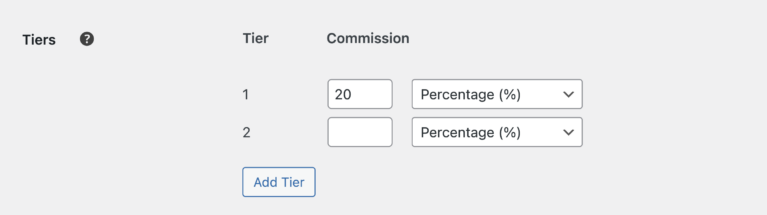 Multi-Tier Commissions addon - AffiliateWP