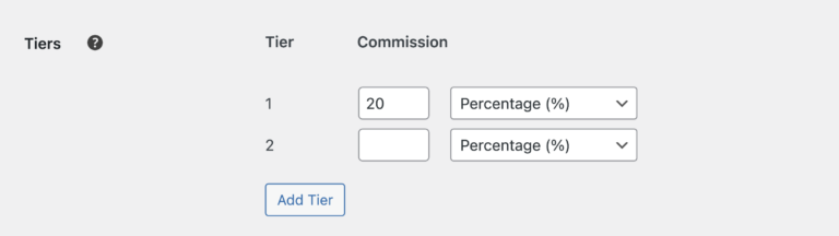 Multi-Tier Commissions addon - AffiliateWP