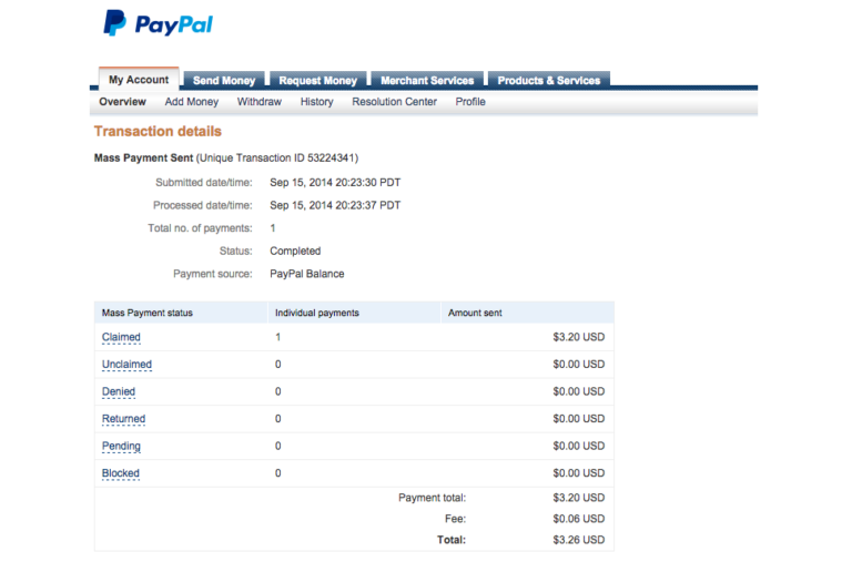 PayPal Payouts - AffiliateWP
